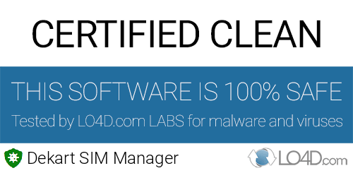 Dekart SIM Manager - Download